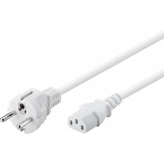 Apple Mac Mini strøm kabel i hvid (eller til AirPort og Apple TV)
