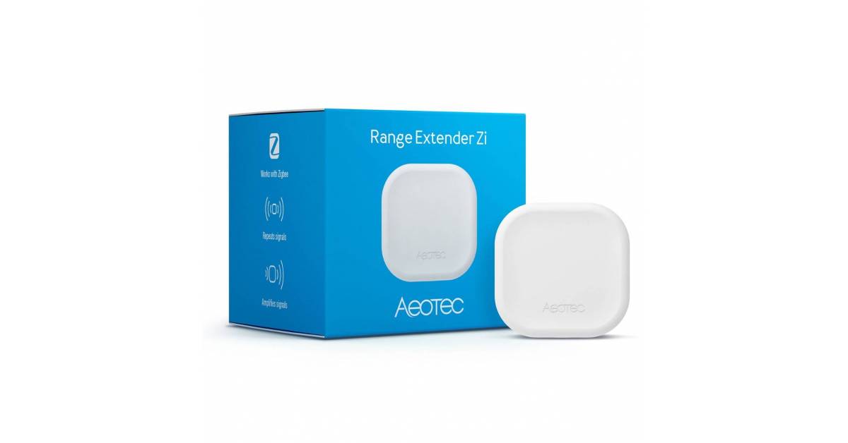 Aeotec Range Extender Zi (Zigbee) - Stort udvalg